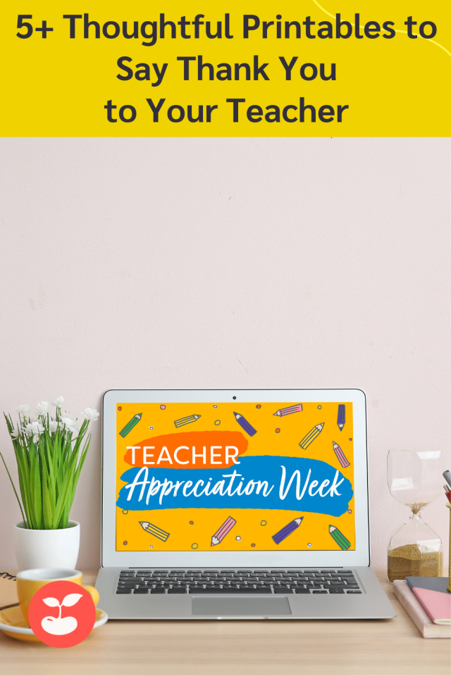 End of Year Thank You Ideas for Teacher Appreciation