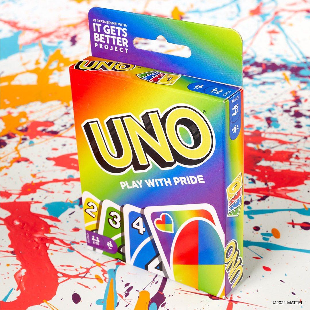 UNO's New Rainbow-Hued Deck Celebrates Inclusivity & Gives Back - Tinybeans