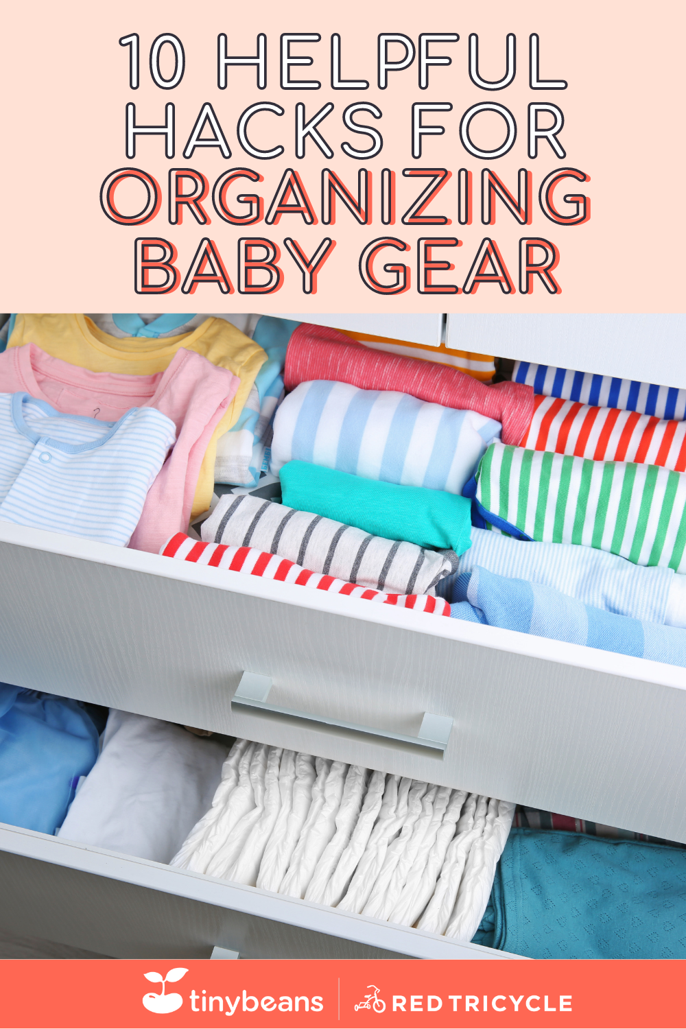 10 Hacks for Organizing Baby Gear