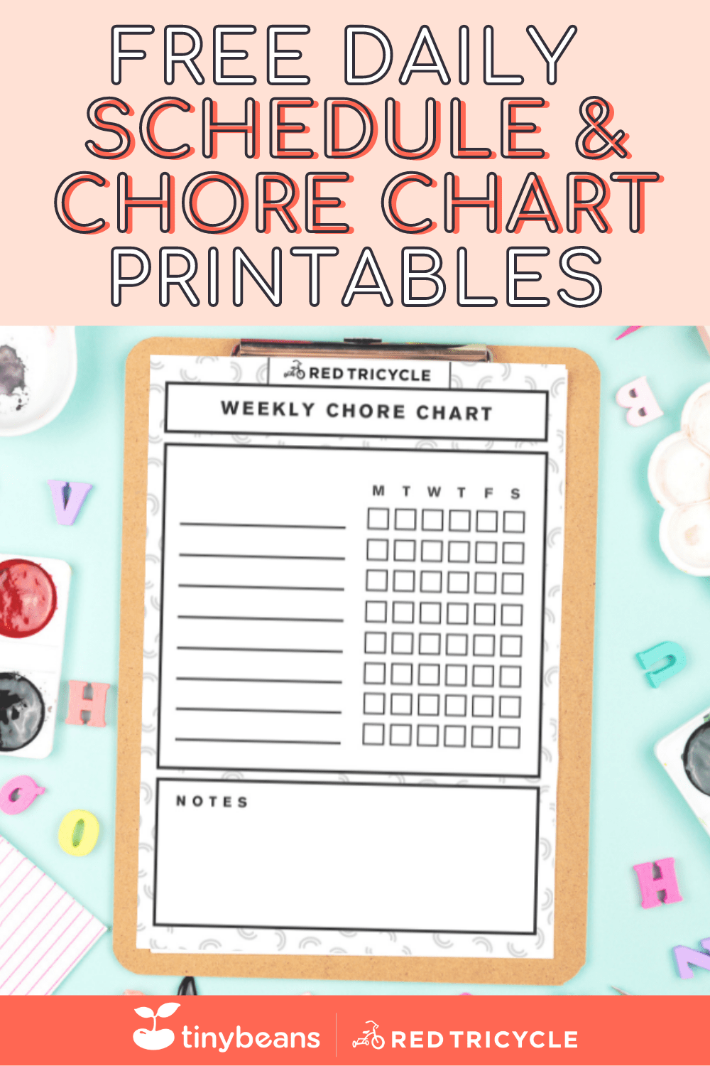 Free Daily Schedule & Chore Chart Printables - Tinybeans