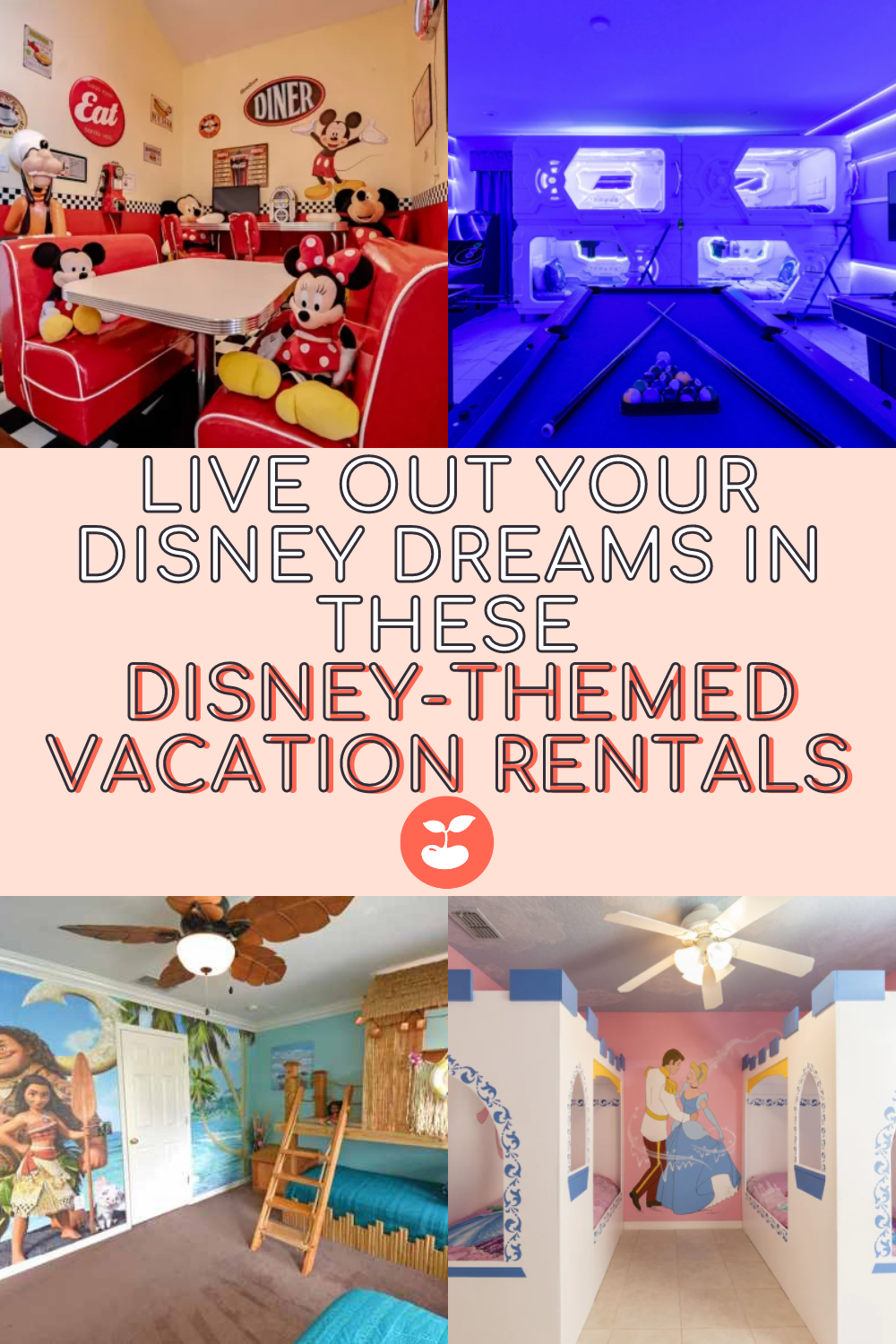 Disney-Themed Vacation Rentals for Families