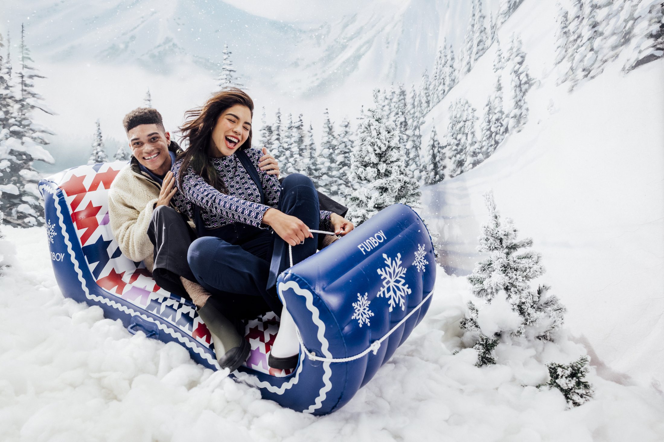 Sledding Gets the VIP Treatment with FUNBOY's New Winter Collection ...