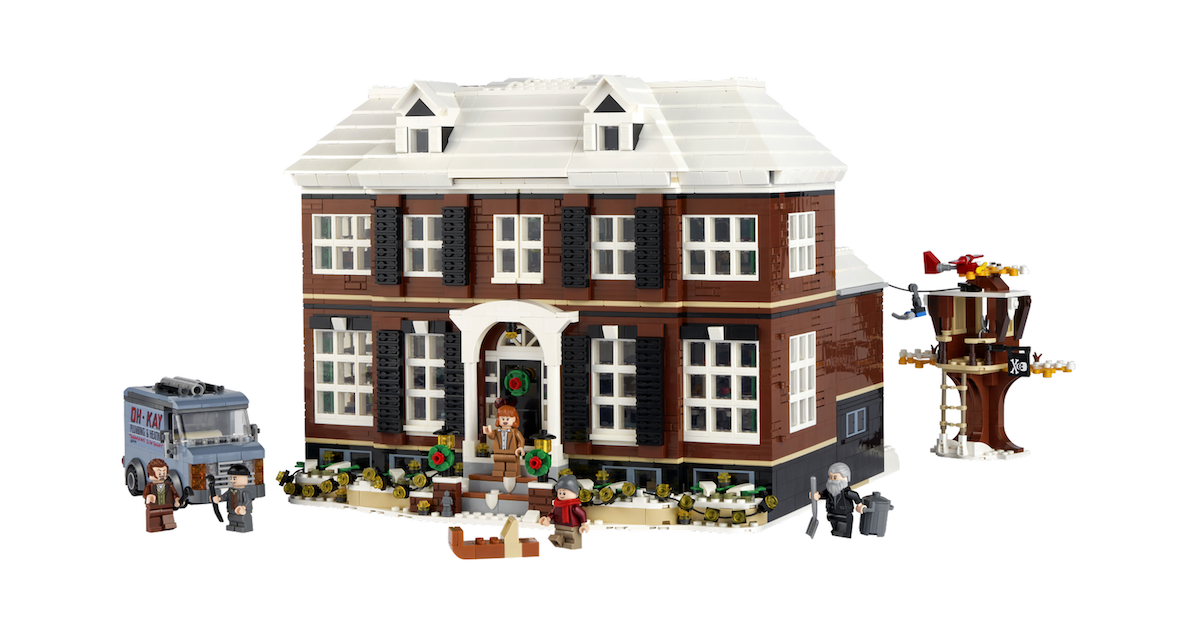 The Lego 'Home Alone' House Has Returned for the Holidays