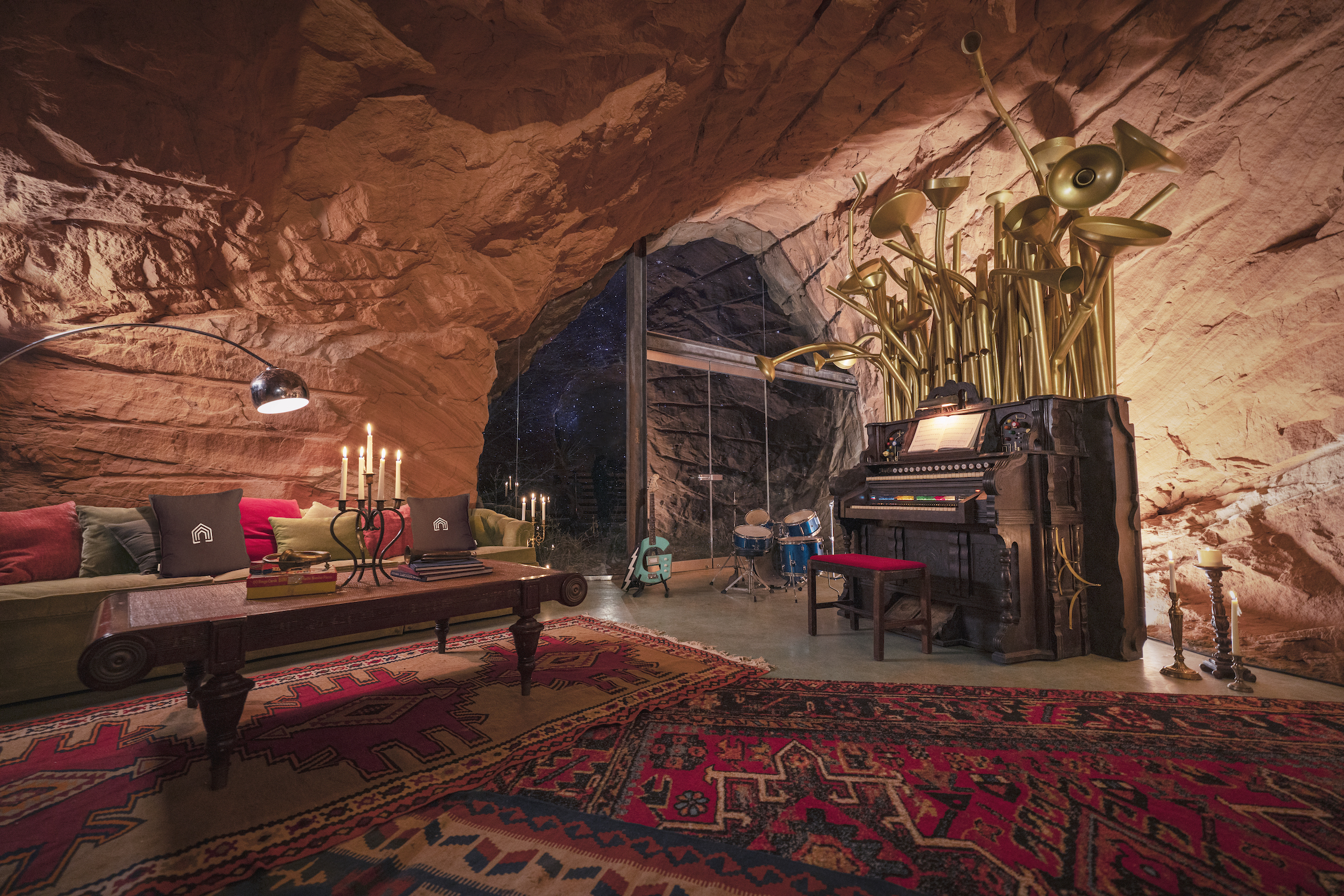 Stay in a Grinch Themed Cave