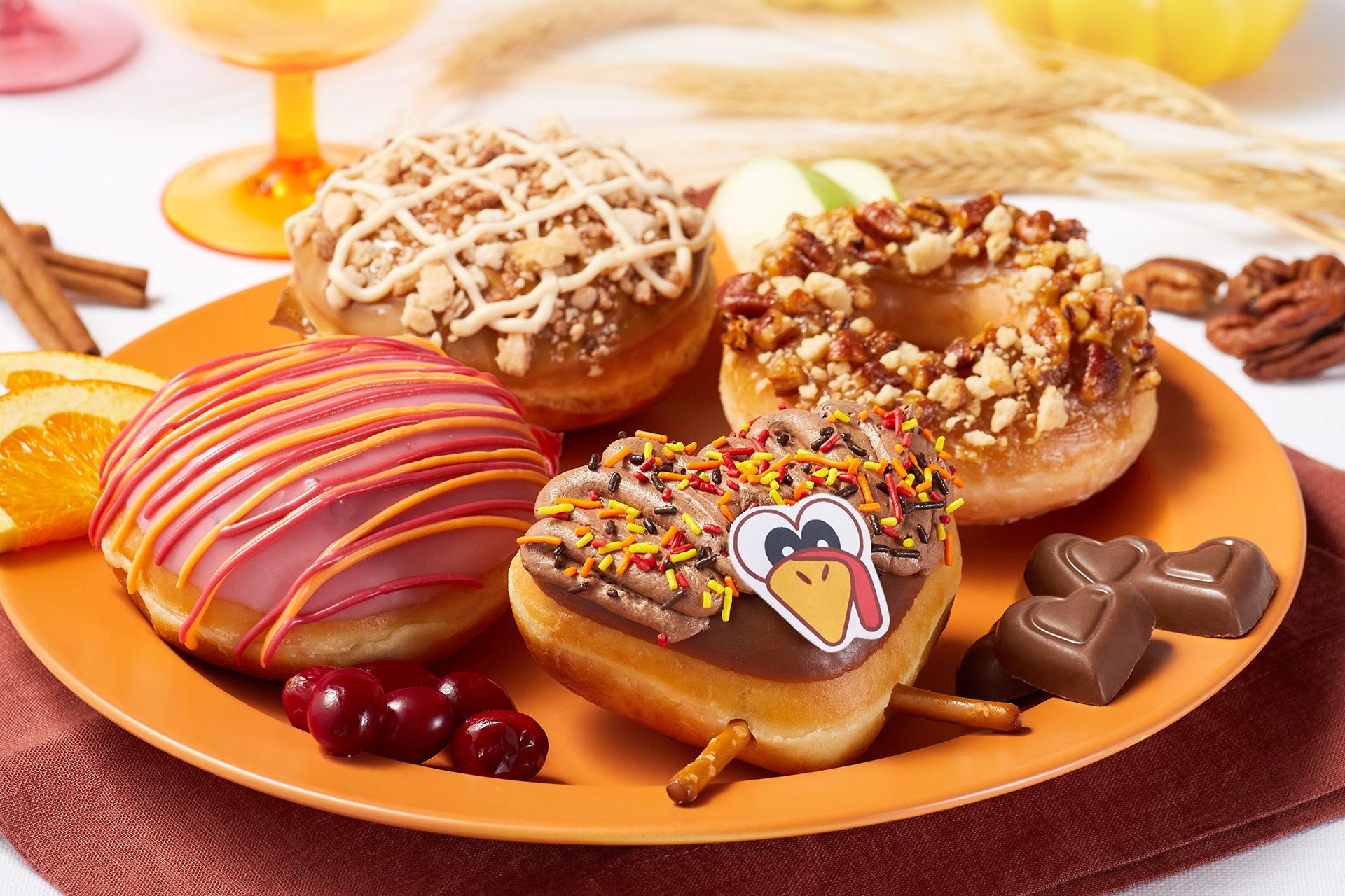 Gobble 'til You Wobble with Krispy Kreme's New Thanksgiving Donuts ...