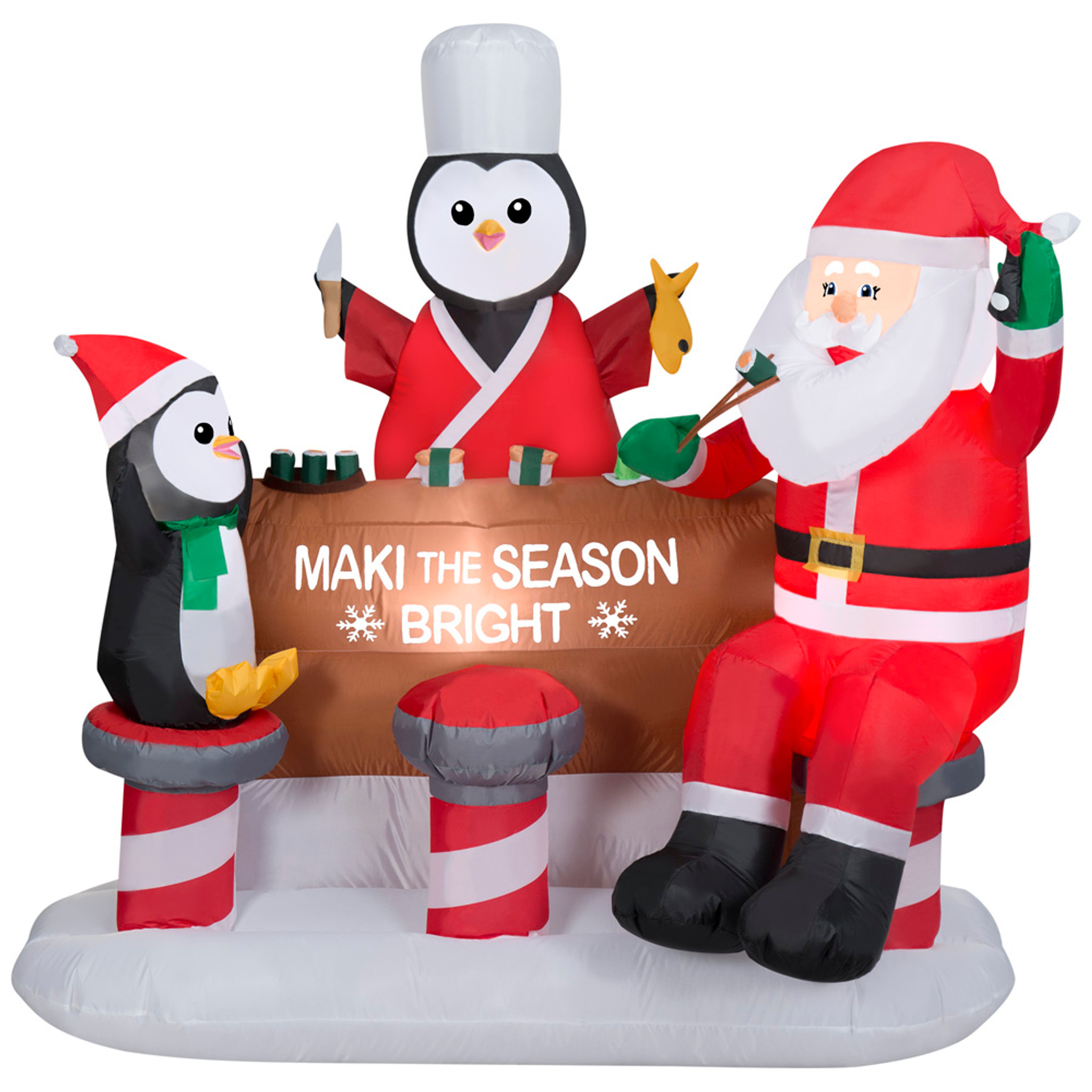 Christmas Inflatables Clark Griswold Would Approve Of