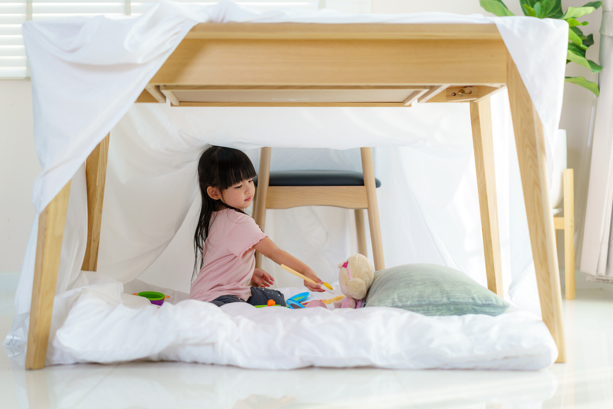 Kids' Indoor Forts You Can Make at Home