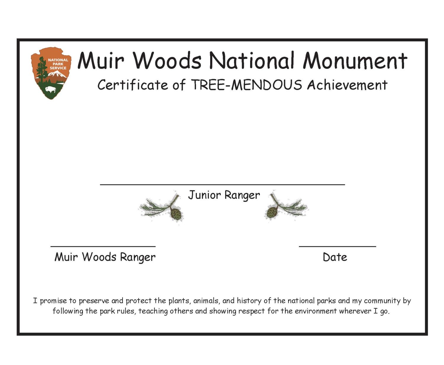 Bay Area Junior Ranger Programs 2022