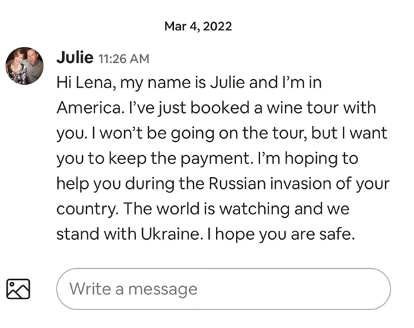 People Are Paying for Empty Airbnb Rentals in Ukraine to Quickly Help ...