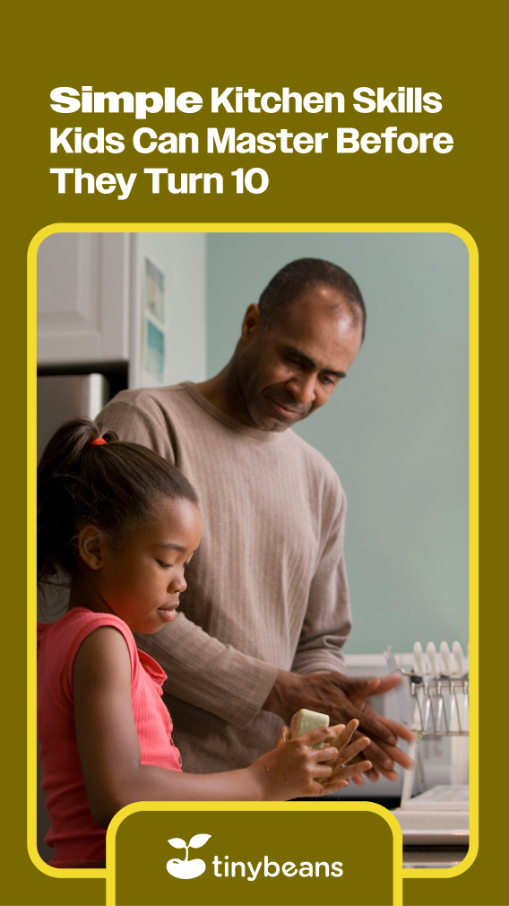 Kids Kitchen Skills: Simple and Safe Kitchen Tasks for Every Age