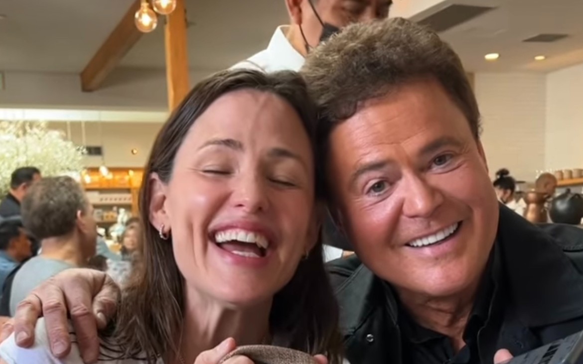 Donnie Osmond Surprised Jennifer Garner for her Birthday