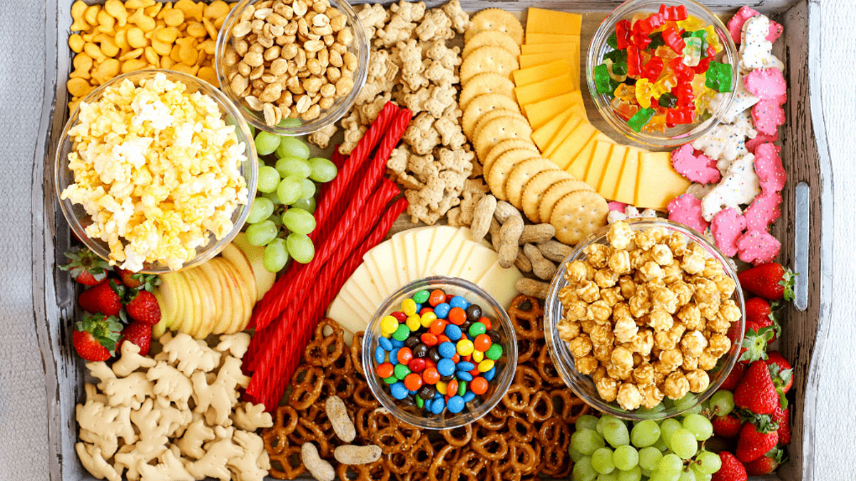 Movie Snacks & Movie Night Snack Trays That Aren't Just Candy