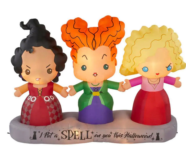 A ‘Hocus Pocus’ Themed Lawn Inflatable Is What Your House Needs This ...