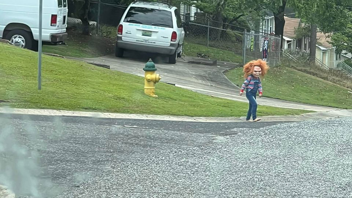 Child in a Chucky Costume Runs Loose, Completely Freaks Out Alabama ...