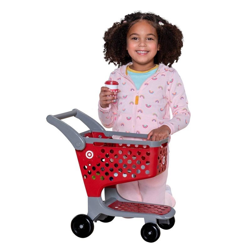 There's a Kids Toy Target Shopping Cart & It Even Comes with a Coffee Cup