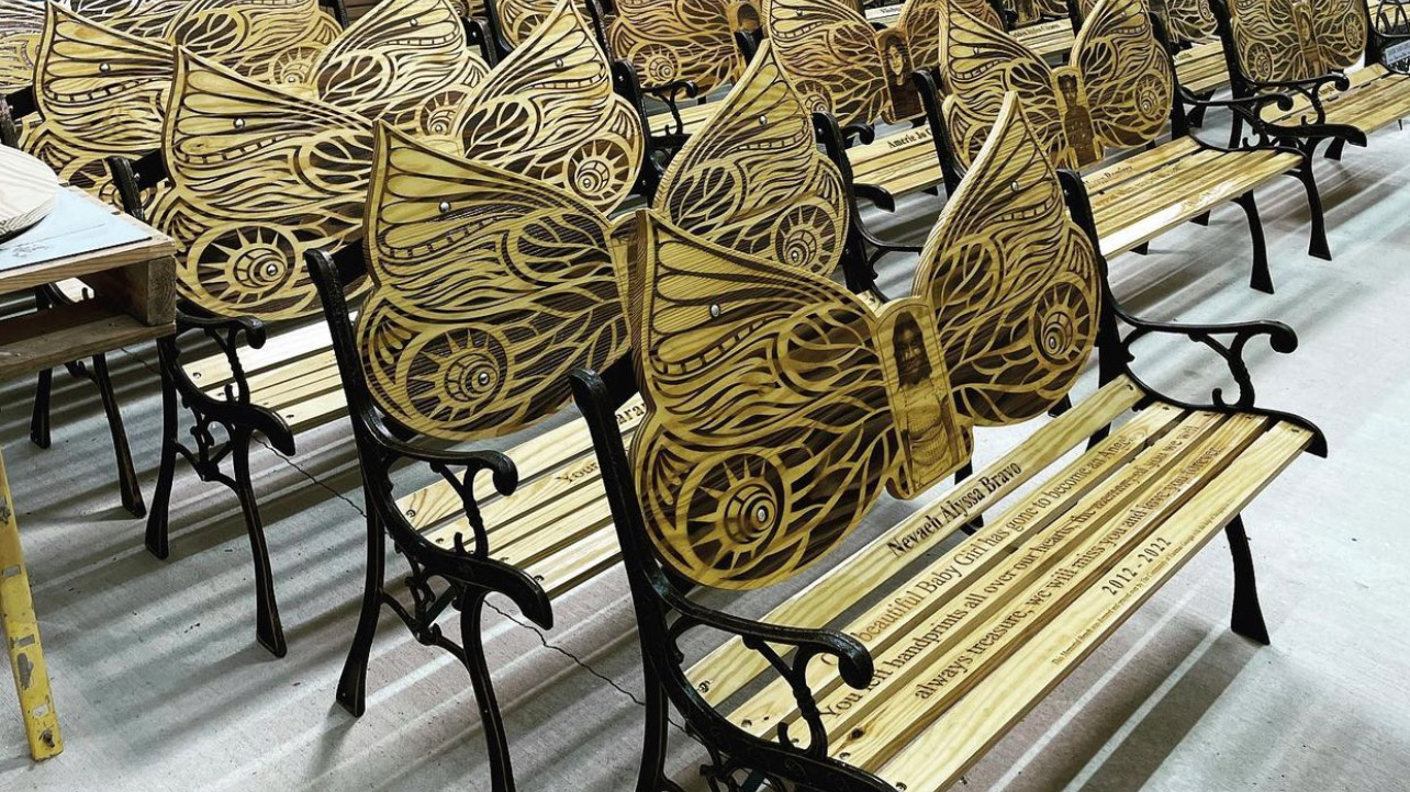 21 Uvalde Memorial Benches Delivered to Families