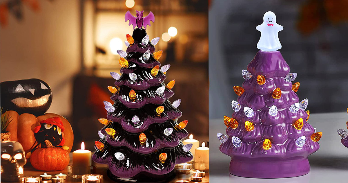 Ceramic Halloween Trees Are the Decor You Need This Year