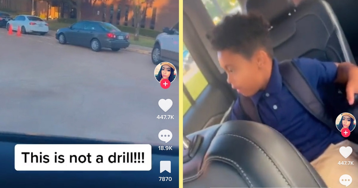 Mom Who's Mastered School Dropoff Shows Us How It's Done in Viral Video