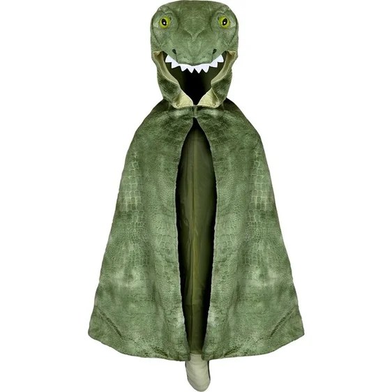 T-Rex Hooded Dinosaur Cape - Tinybeans