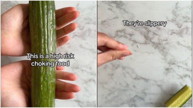 Mom & Former Paramedic Warns Parents About Cucumber